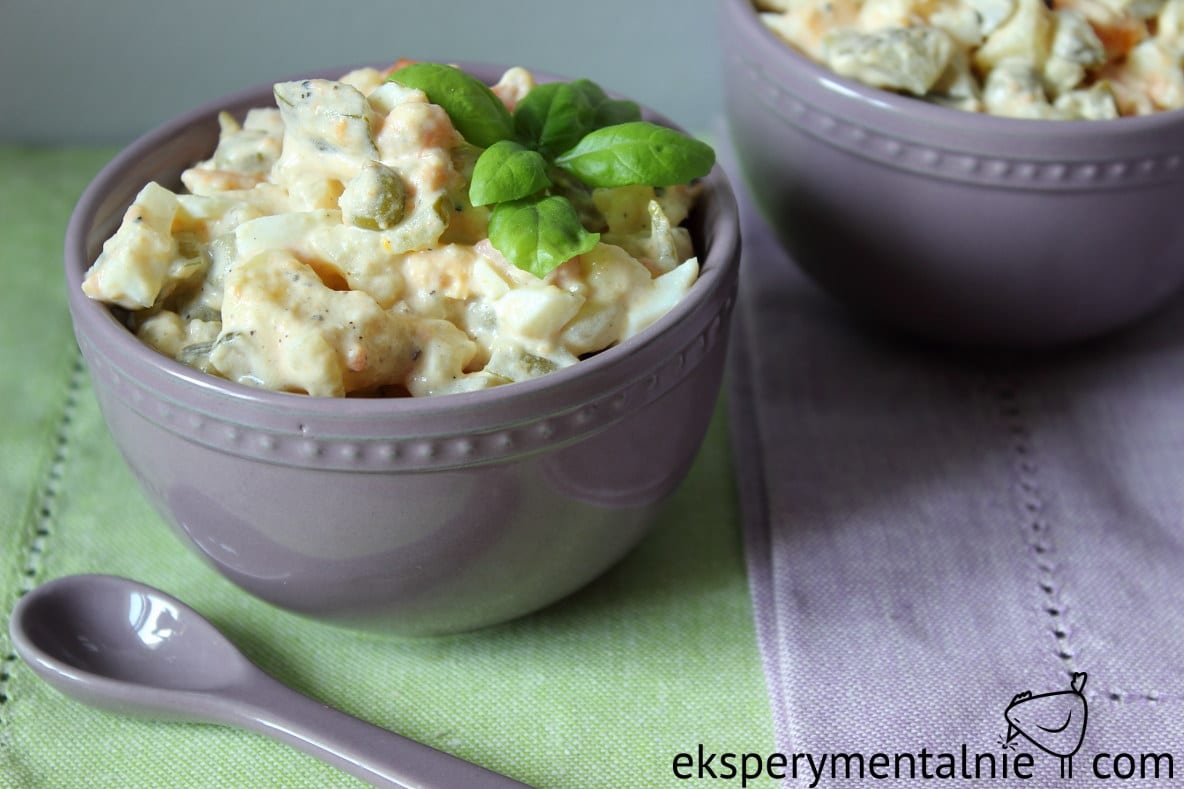 Sałatka jarzynowa tradycyjna - rodzinny przepis